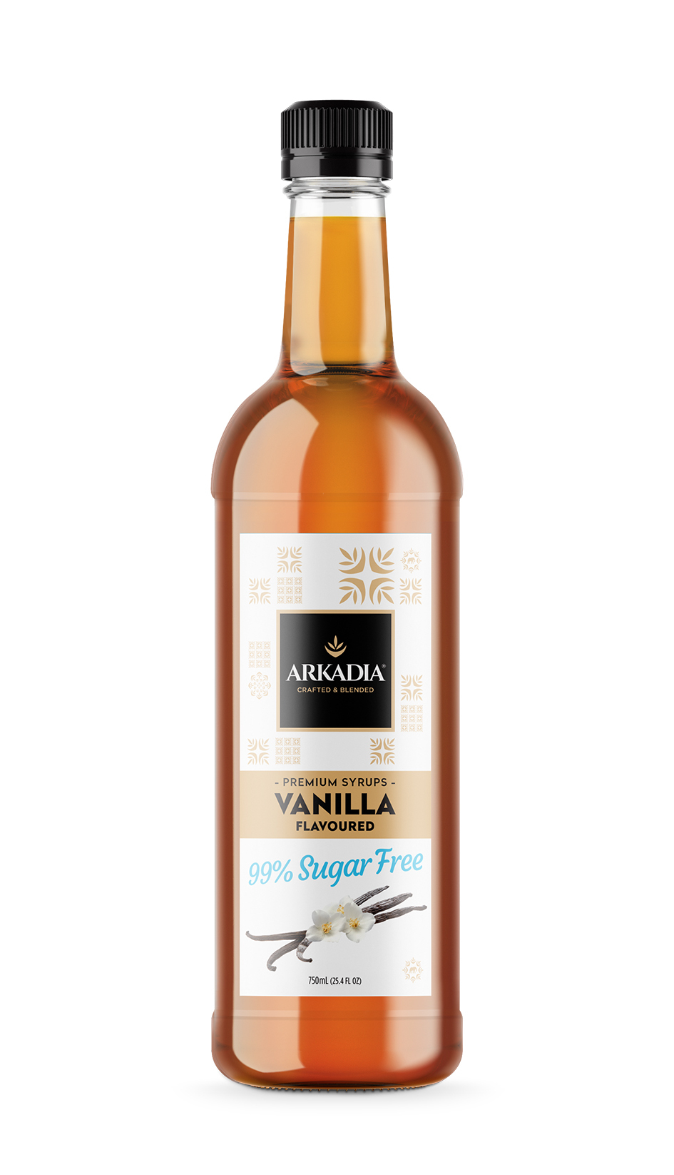 Arkadia 99% Sugar Free Vanilla Syrup 750ml | Arkadia Beverages