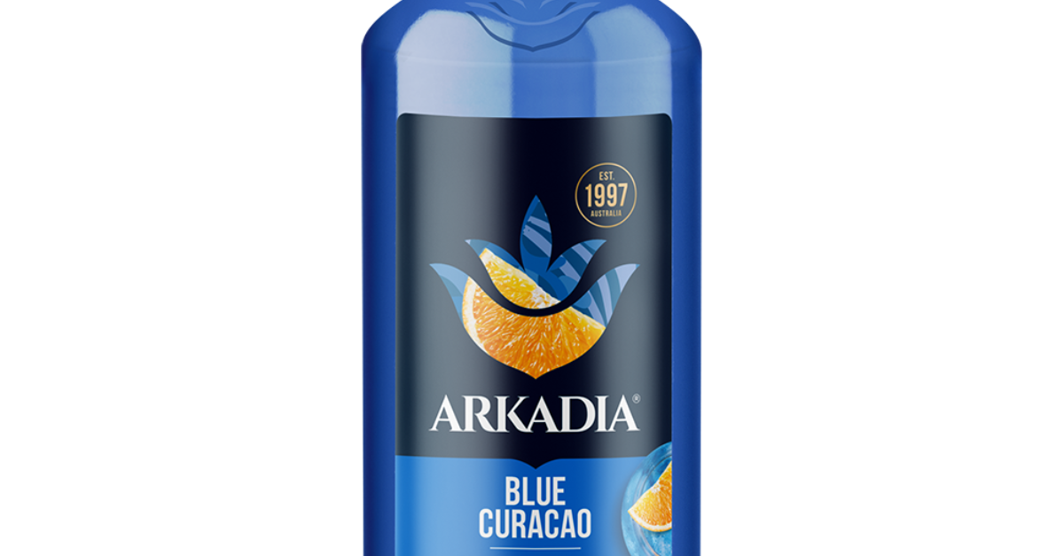 Arkadia Blue Curacao Syrup 750ml | Arkadia Beverages