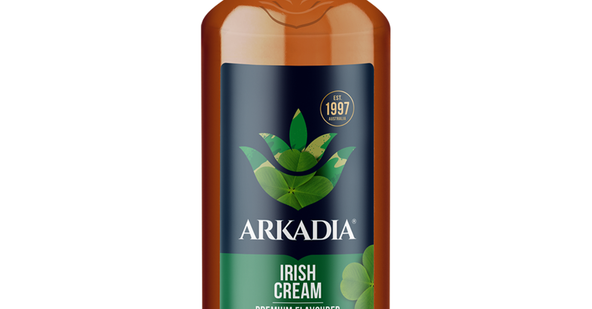 Arkadia Premium Syrup Irish Cream 1L | Arkadia Beverages