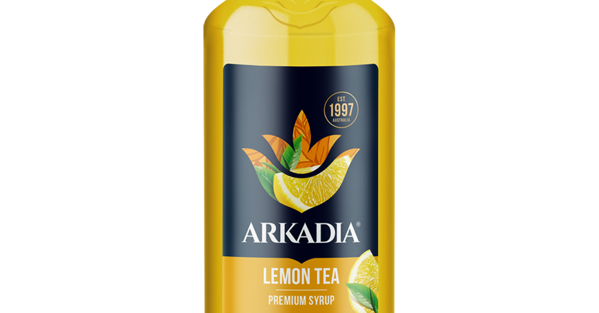 Arkadia Lemon Tea Syrup 1L | Arkadia Beverages