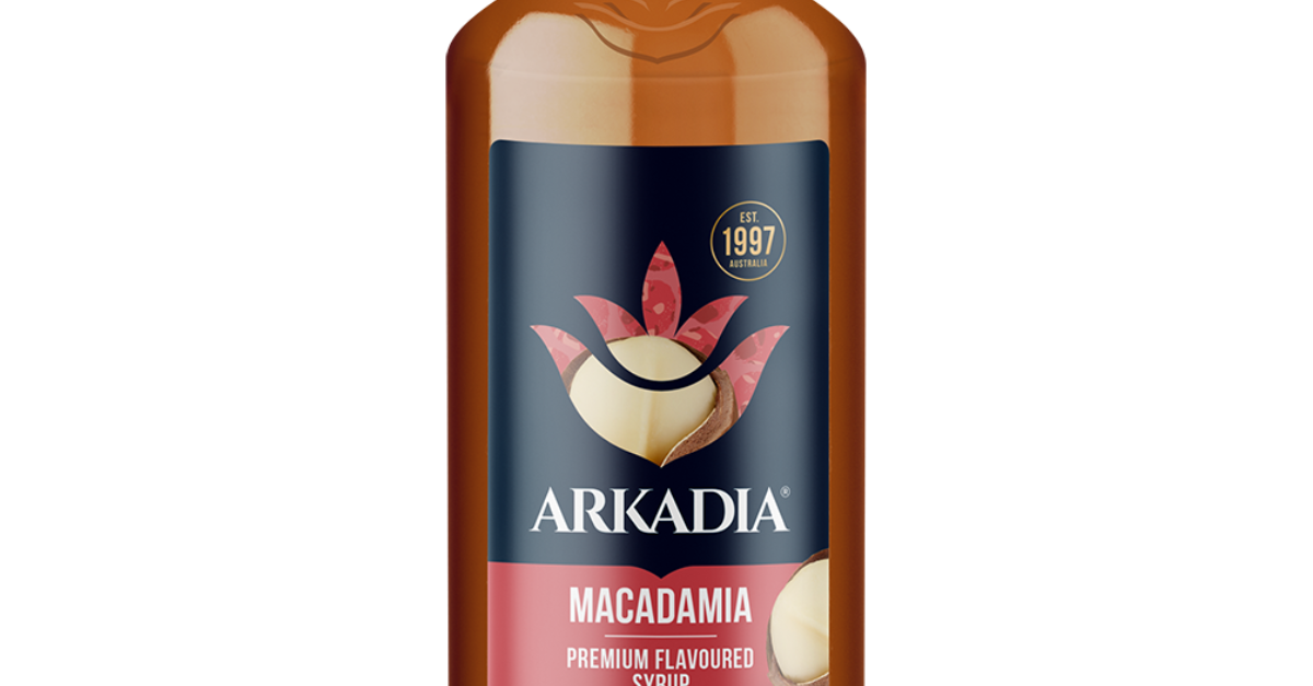 Arkadia Premium Syrup Macadamia 750ml | Arkadia Beverages