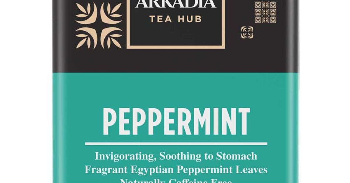 Arkadia Promotional Tea Tin - Peppermint | Arkadia Beverages