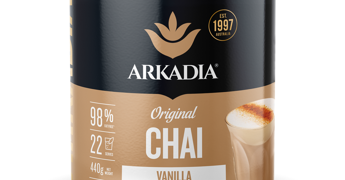 Arkadia Chai Tea Vanilla 440g | Arkadia Beverages
